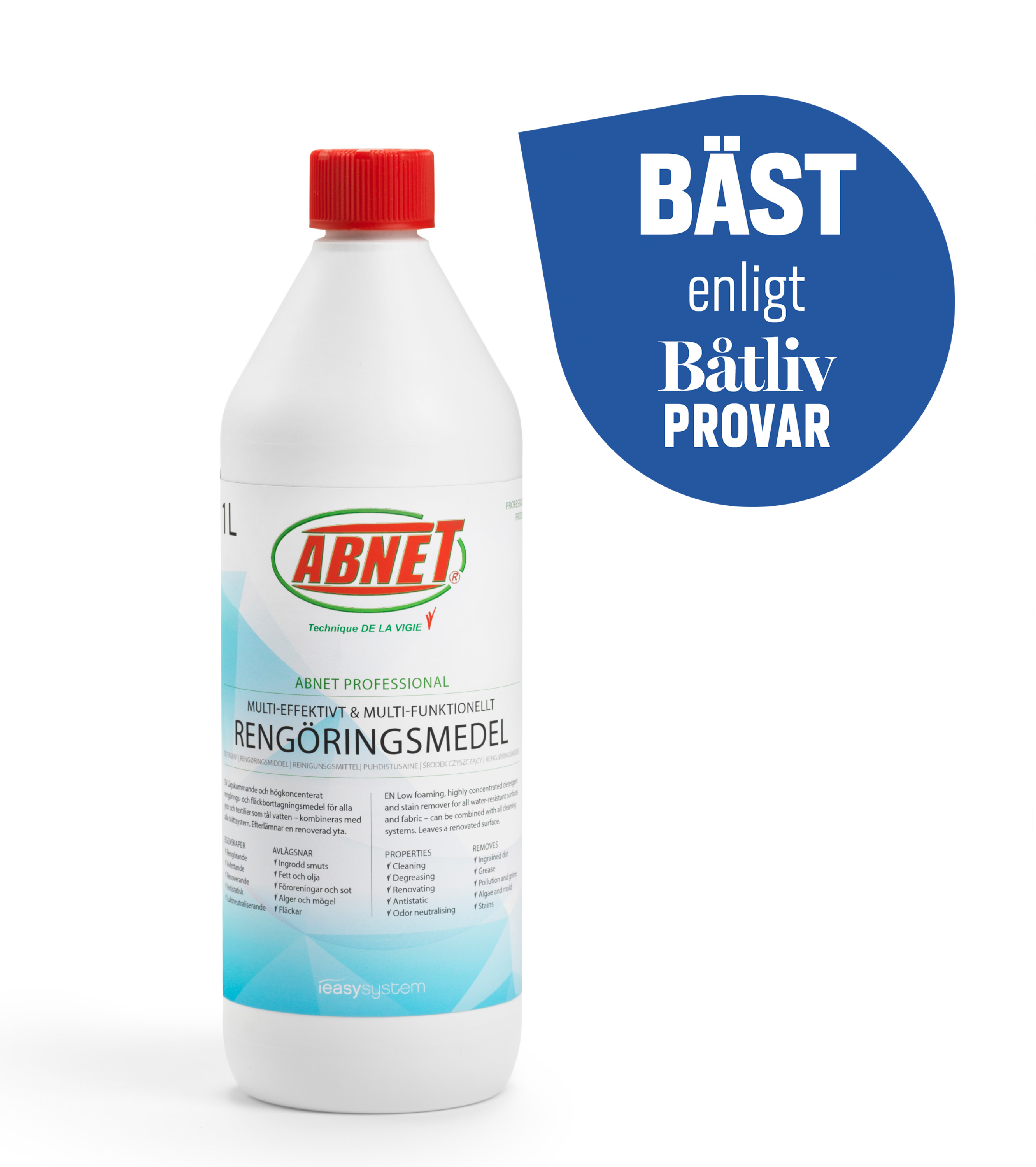 ABNET® - Ammattimainen puhdistusaine - Venehuolto ja ylläpito